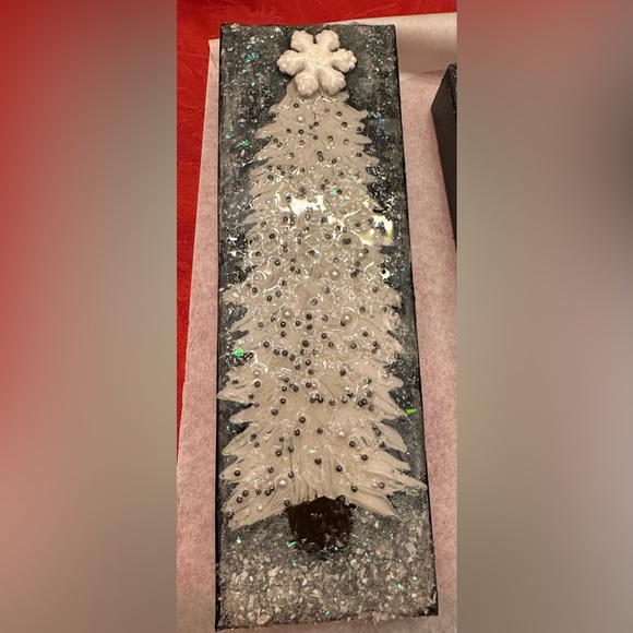 Art | Black And White Resin Tree | Poshmark